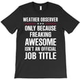 Gift For Freaking Awesome Weather Observer Themed Funny and Cute Themed ...