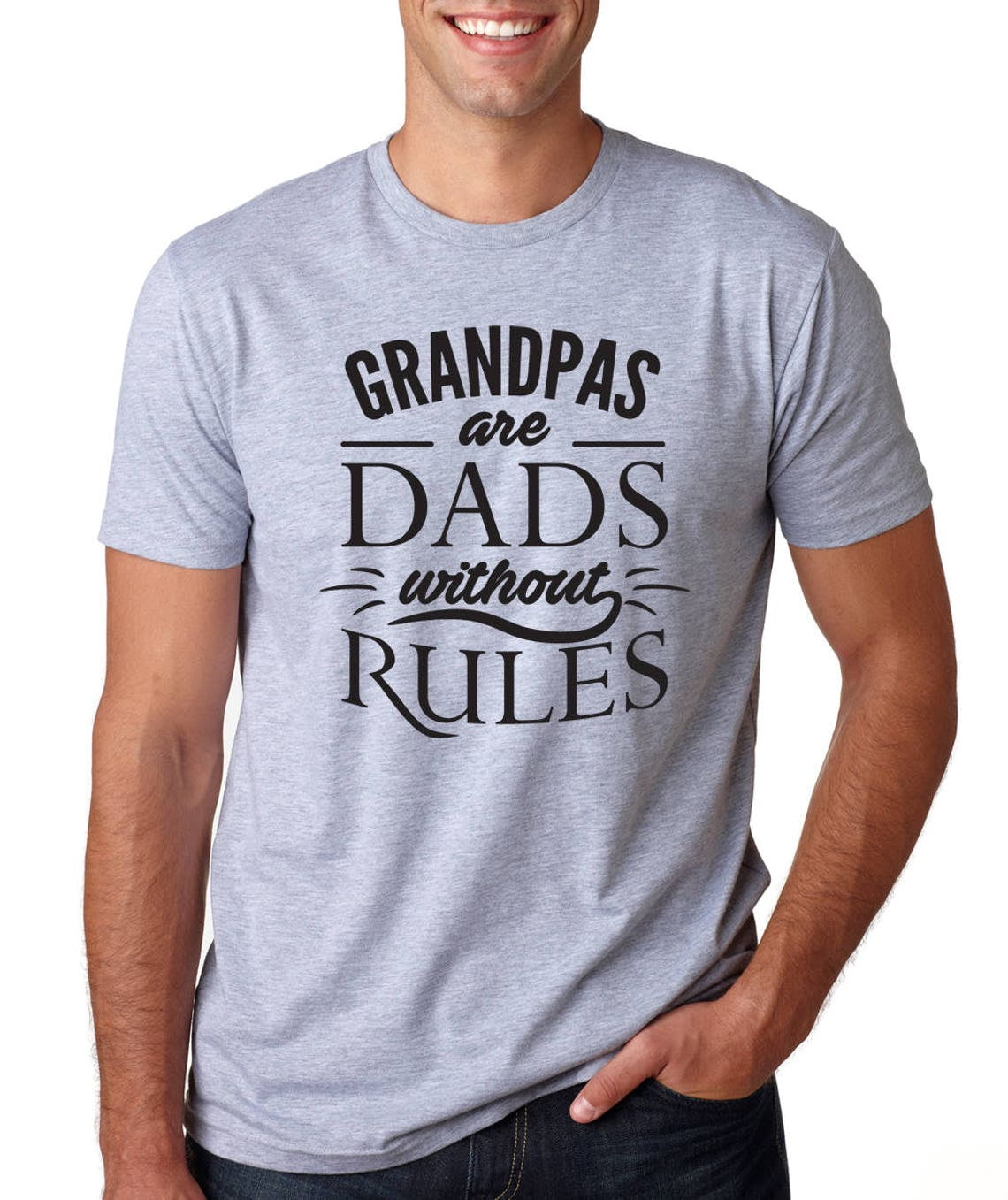 Gift For Grandpas Are Dads Without Rules T Shirt Mens Tshirt Funny Father'S Day Shirt Gifts For ...