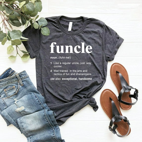 Gift For Uncle, Funny Uncle Shirt, Funcle Definition Shirt, Family ...