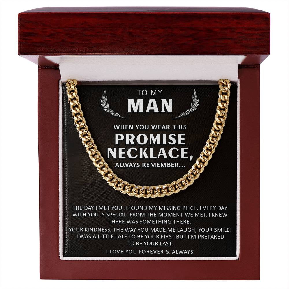 Gift For Your Man - Your Kindness, Cuban Link Chain, Stainless Steel or ...