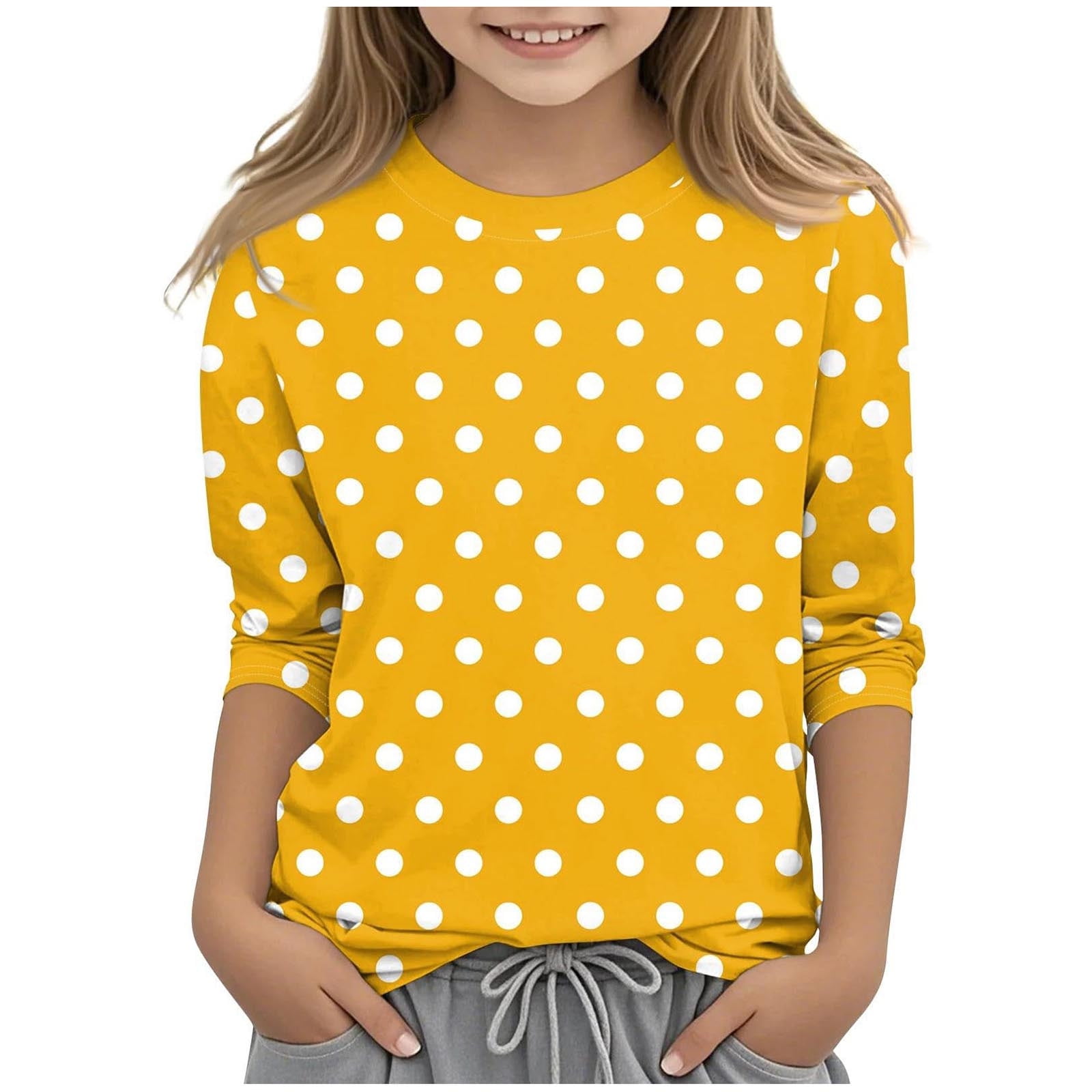 Gift Ideas for Teen Girls Summer Tops for Teens Girls 3/4 Sleeve Tops ...