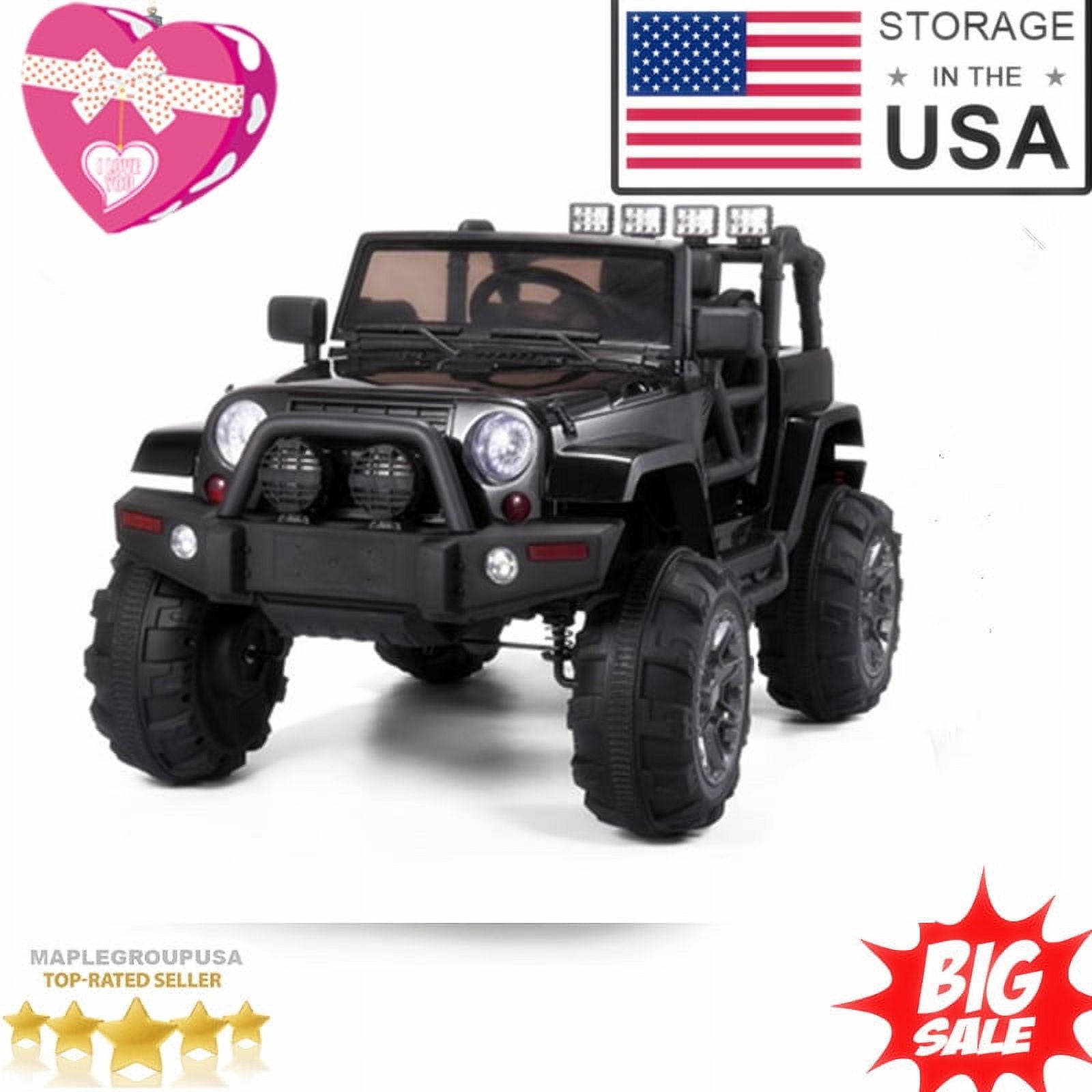 Gift for Kid! Ride On Truck 12V Powered Electric Kids Car Vehicle Toy ...