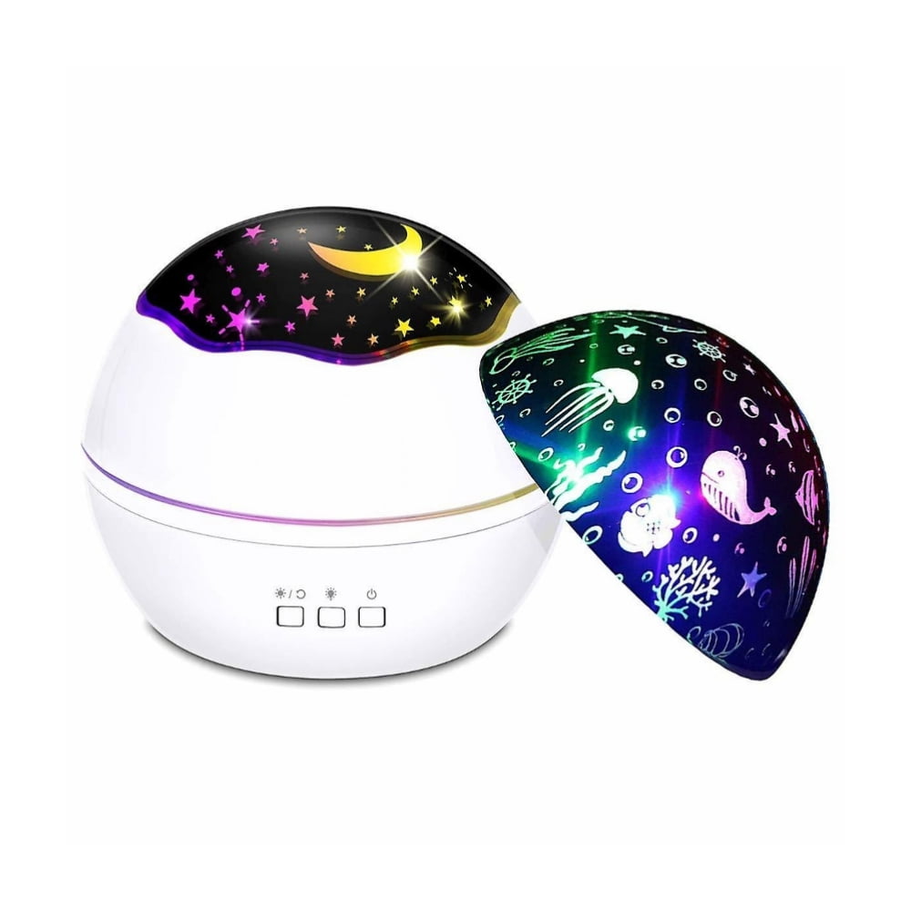 Gift for Kids: Starry Night Light Projector, Two Projection Covers for ...