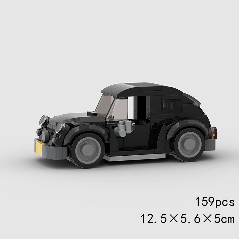 Gift MOC Super Race Car F1 Police Vehicle Model Building Bricks Pickup ...