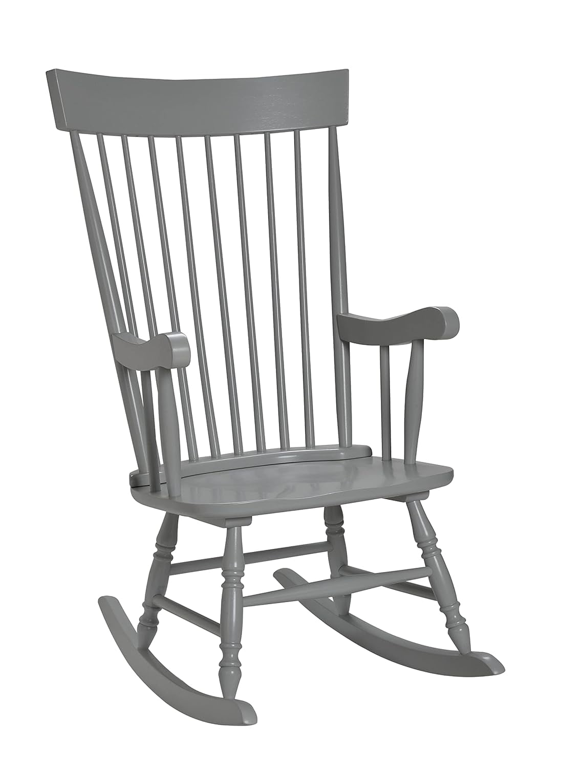 Gift Mark Adult Rocking Chair, Grey - Walmart.com