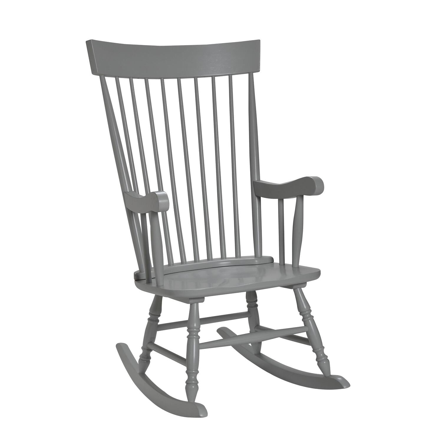 Gift Mark Modern Adult Rocking Chair-Color:Grey - Walmart.com
