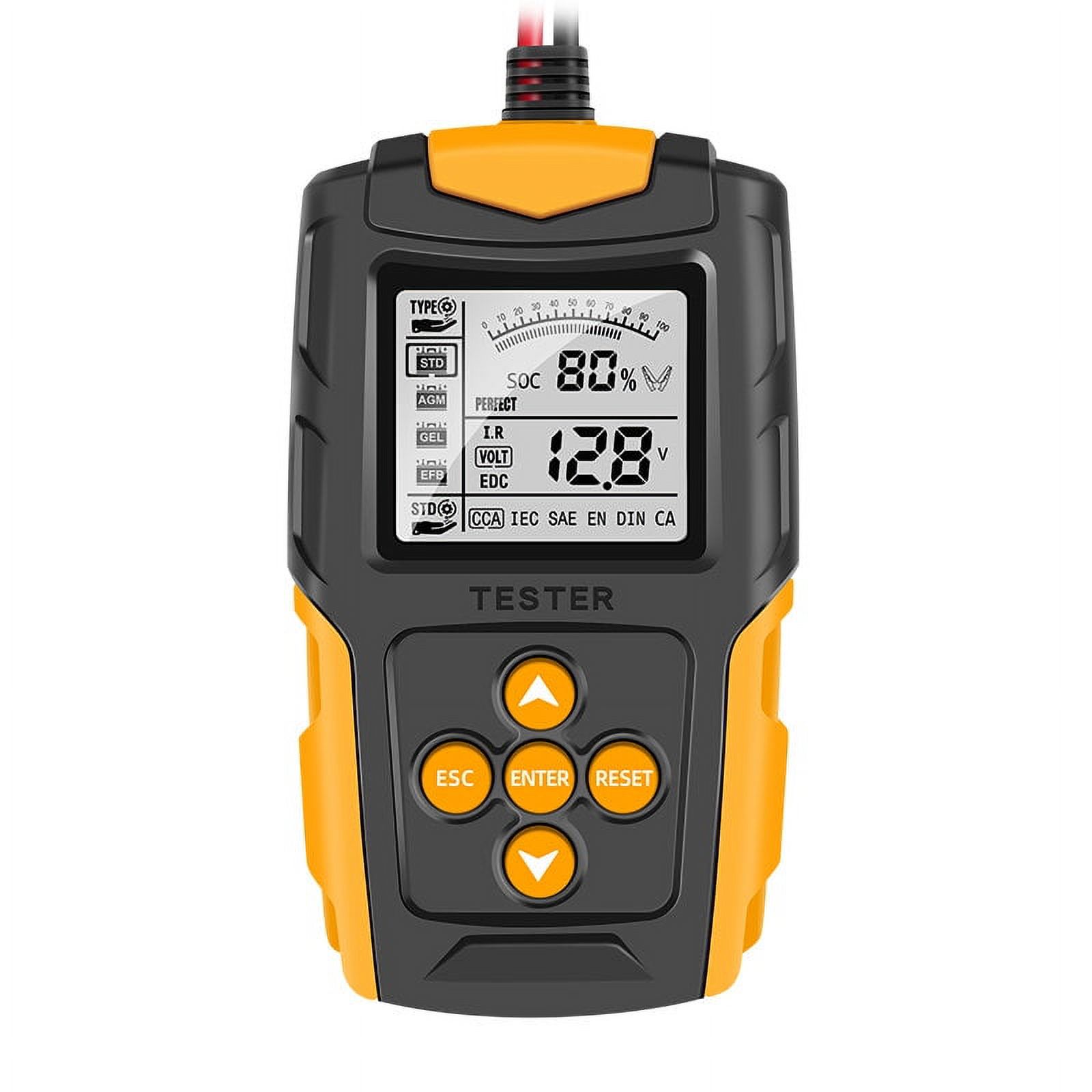 Gift Of G 12V/24V Car Battery Tester LCD Battery Analyzer Test Tool ...