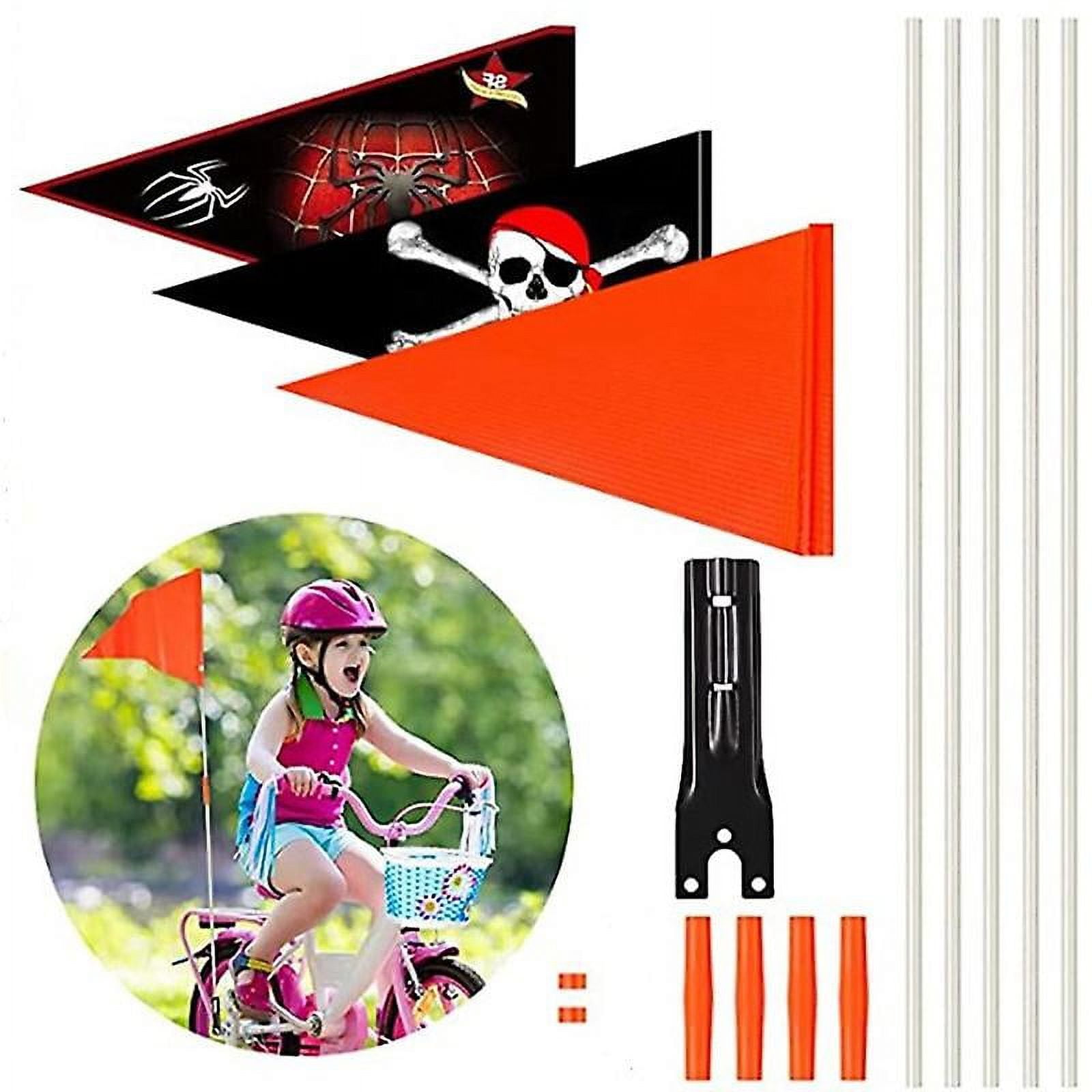 Gift Of G Bicycle Safety Flag Riding Safety Flag Children'S Bicycle ...