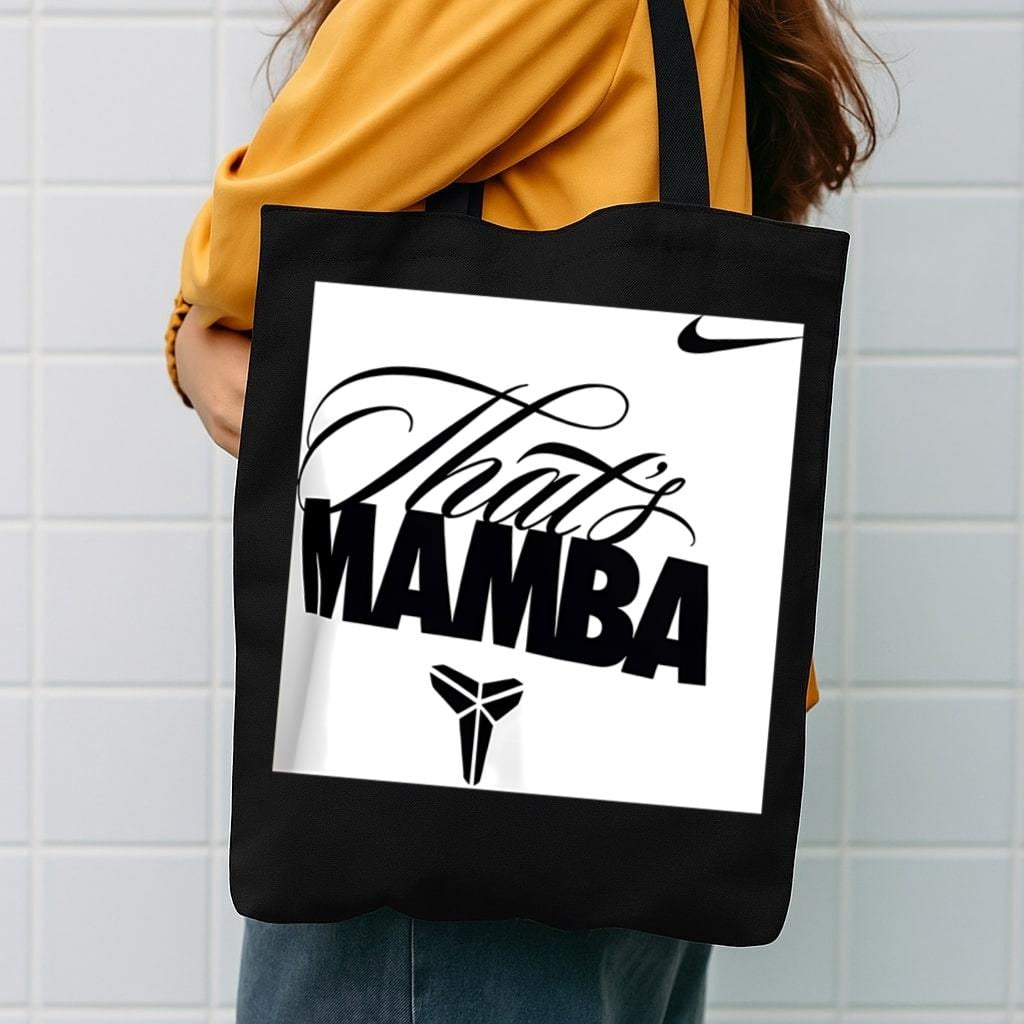 Gift Of Mamba Bag Kobe Gift Of Mamba Bag Nike Kobe Bryant Thats Mamba T ...