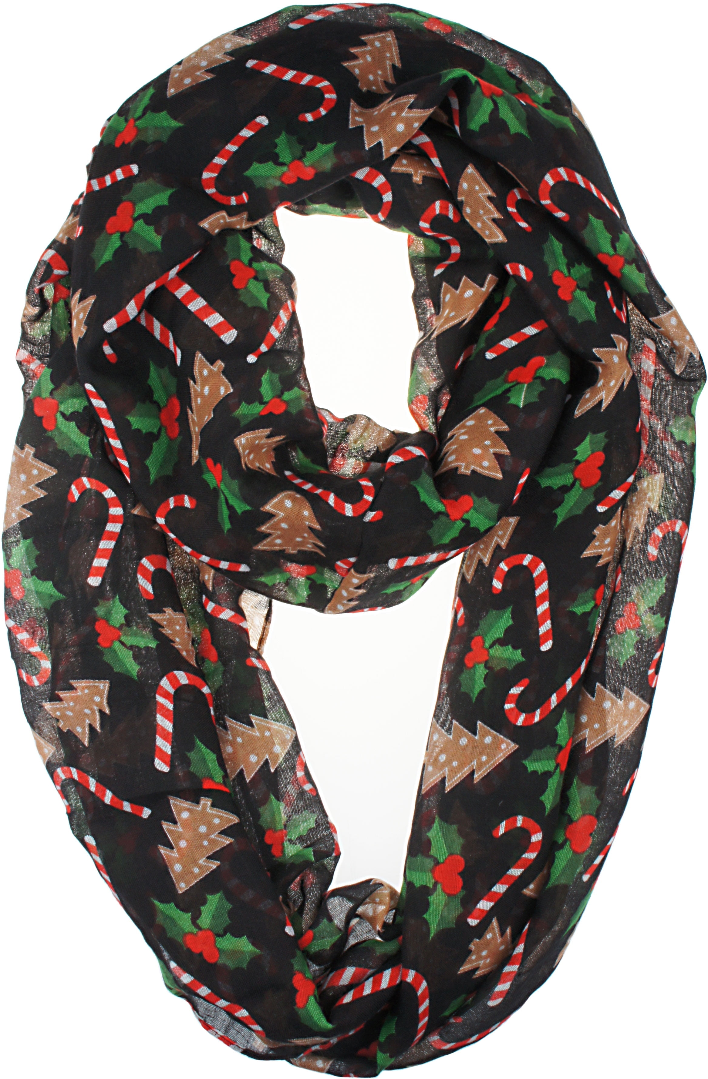 Gift Packed Fall Winter Soft Lightweight Holiday Sheer Infinity ...