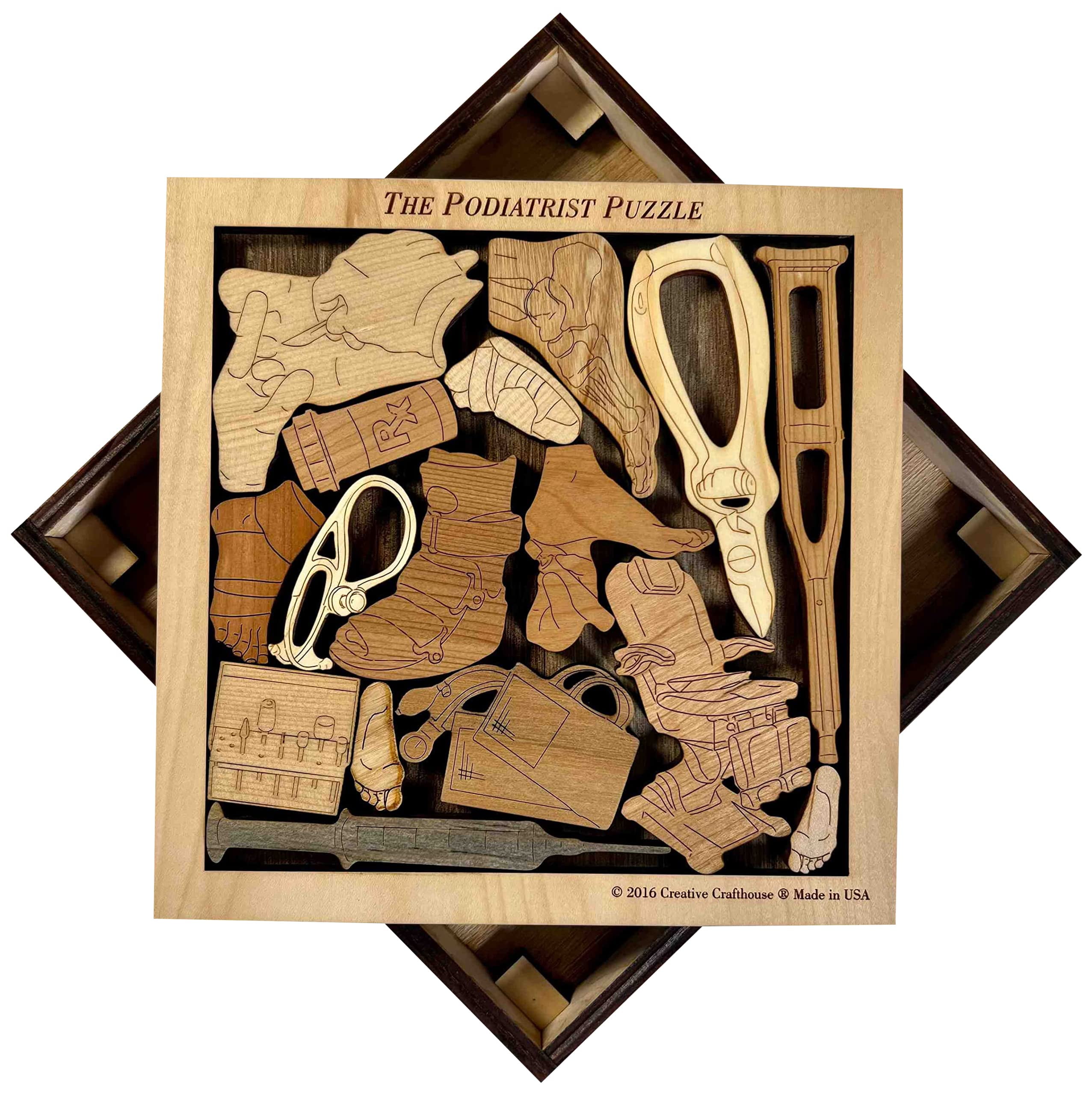 Gift for Podiatrist - MSF2 The Podiatrist Puzzle - Unique Gift for Your ...