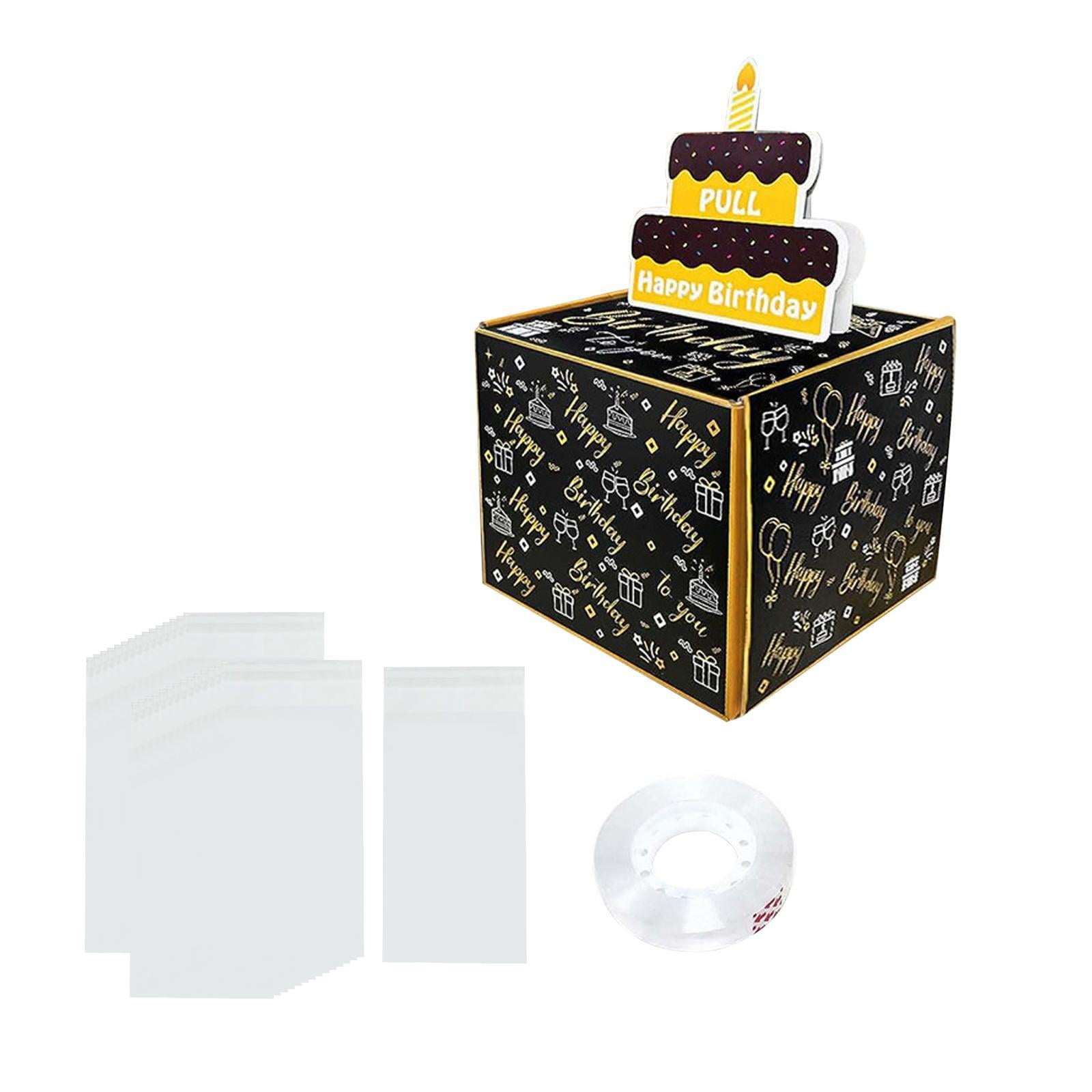 Gift Pull Out Box Birthday Pull Money Box DIY Set Money Gift Box for ...