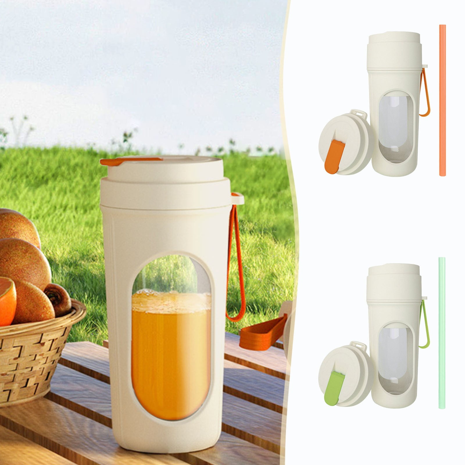 Gift Ready, Portable Blender Cup, USB Rechargeable, Mini Personal ...