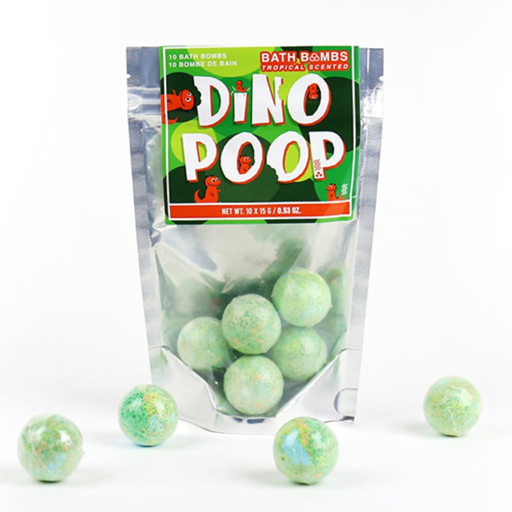 Gift Republic Green Dino Poop Bath Bombs Pack of 10 Dinosaur - Walmart.com