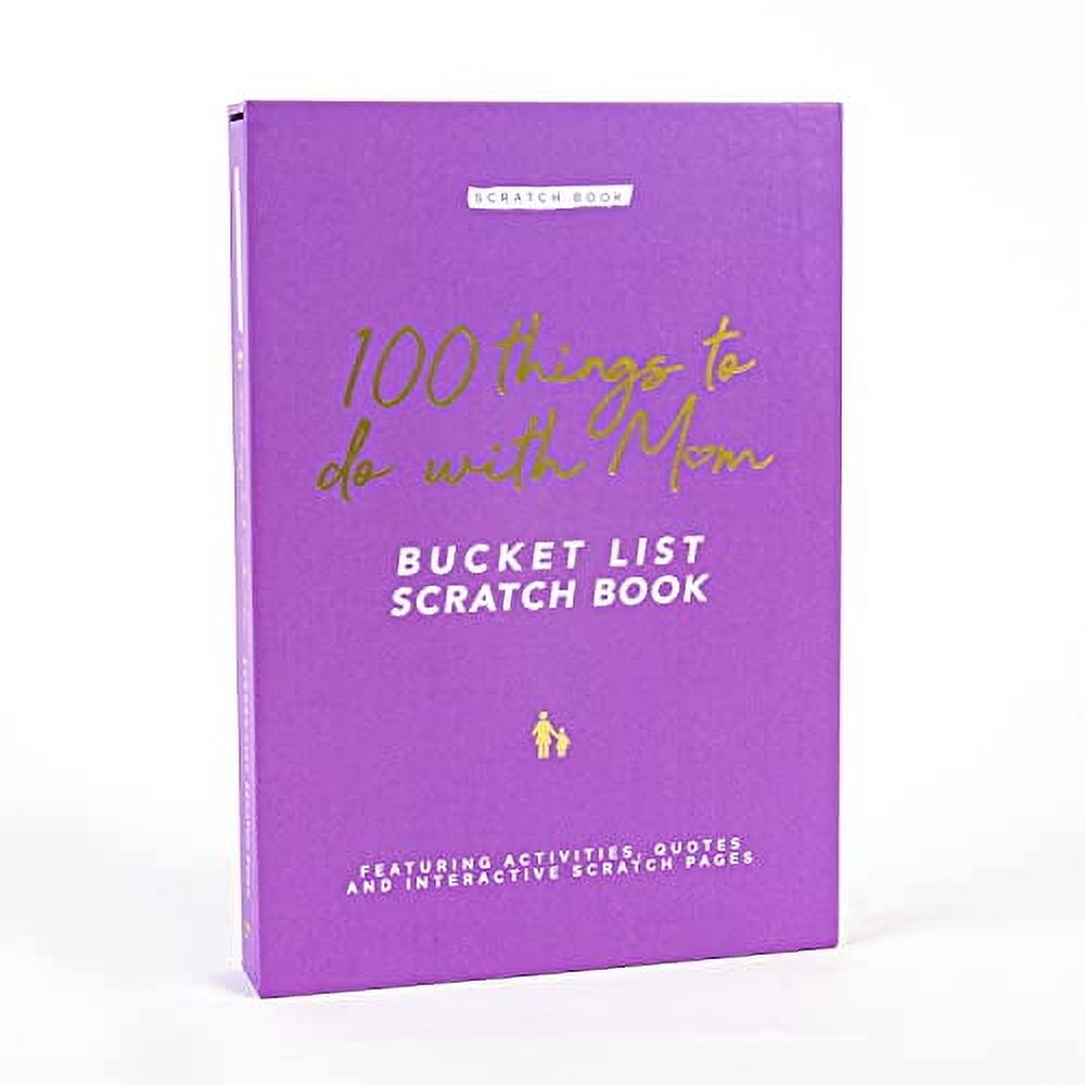 Gift Republic Scratch Off Book|Mum Edition|100 Things To Do Scratch Off ...