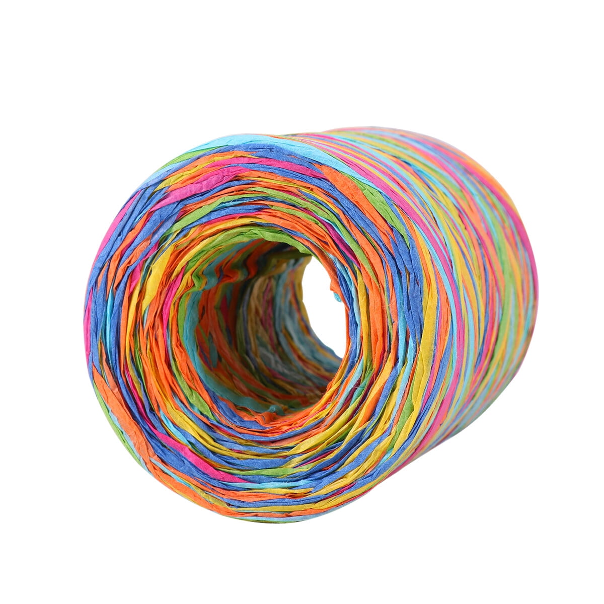 BESTOYARD Colorful Raffia Rope for Home Decor and Bag Making Wrapping ...