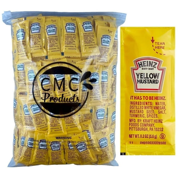 Individual Mustard Packets