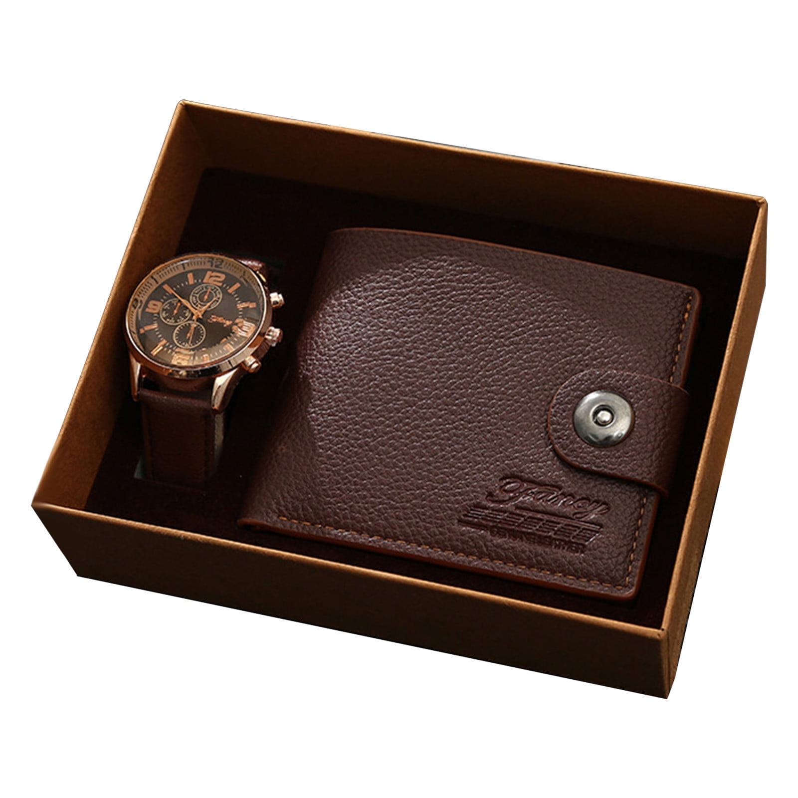 Gift Sets for Men Birthday Gifts for Men Watch Wallet Gift Set Mens ...