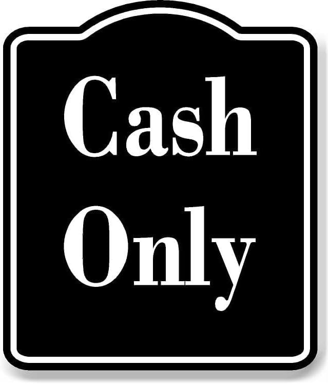 Gift Shop Left Arrow BLACK Aluminum Composite Sign, 8.5"x10" - Walmart.com