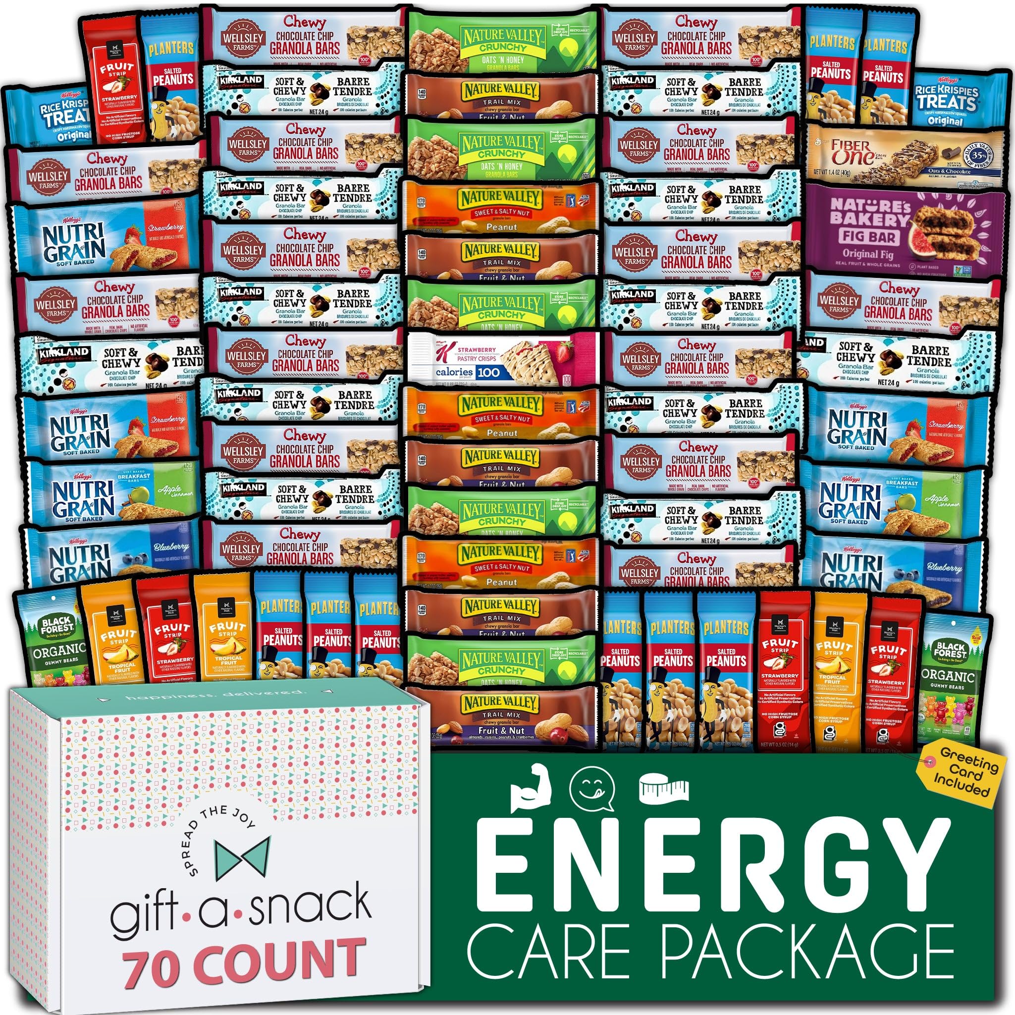 Gift A Snack - BDF32 Back To School Healthy Granola Breakfast Bars ...