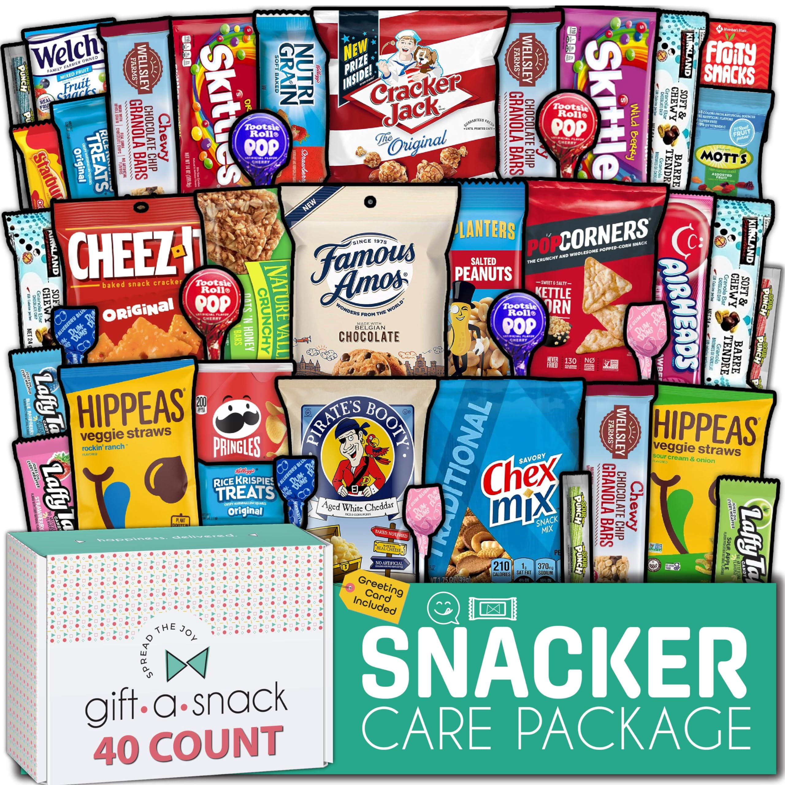 Gift A Snack - BDF32 Back to School/Off to Snack Box Variety Pack Care ...
