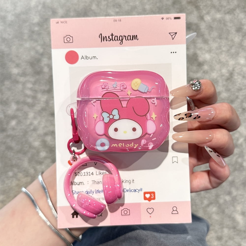 Gift Styles That Like For Sanrio Melody Kuromi Hello Kitty Anti-drop ...