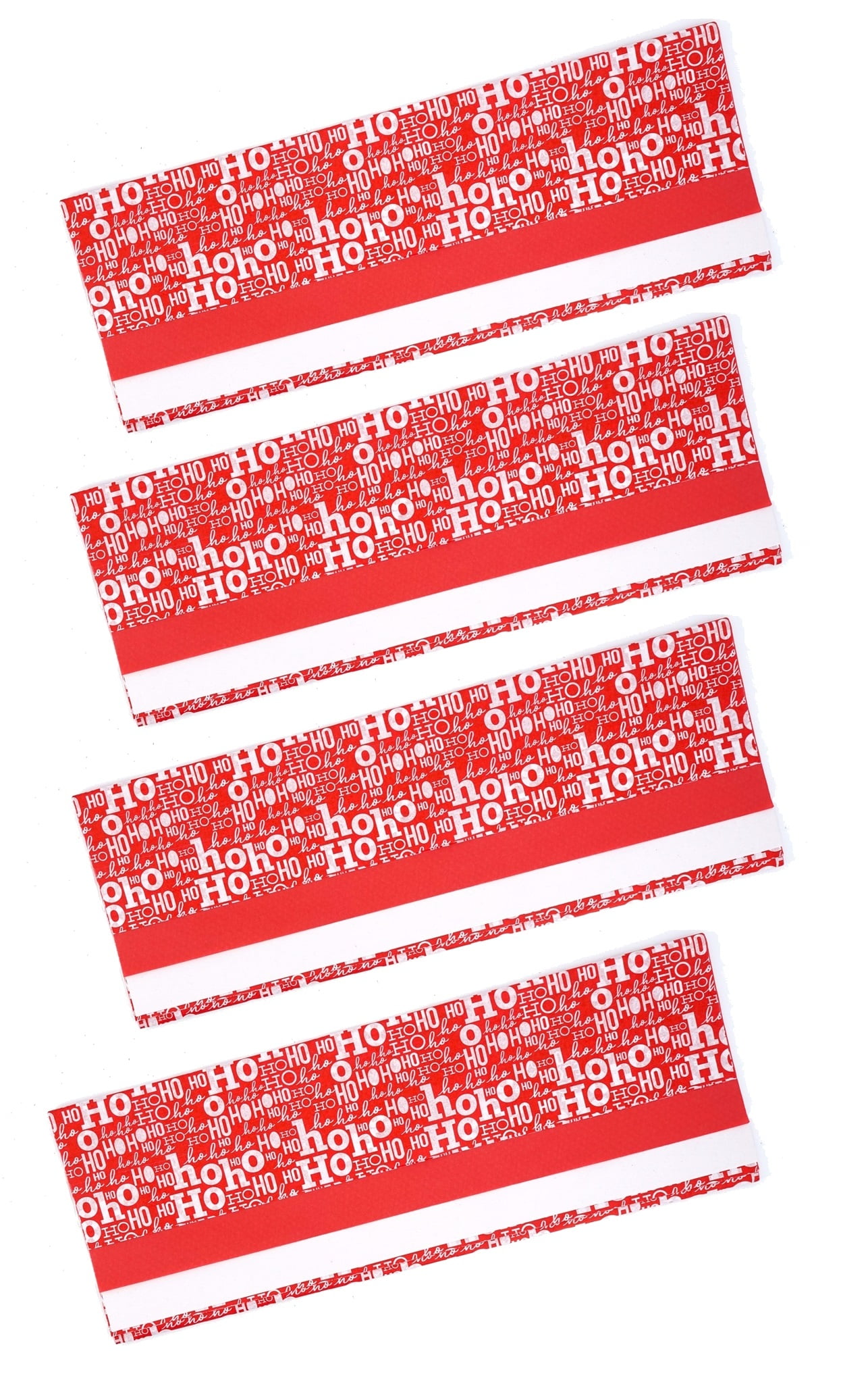 Gift Tissue Paper Bundle 20 Inch Square 160 Sheets Ho Ho Ho Red Gifting ...