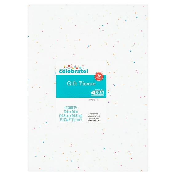 Gift Tissue Sheets, 12 count - Walmart.com