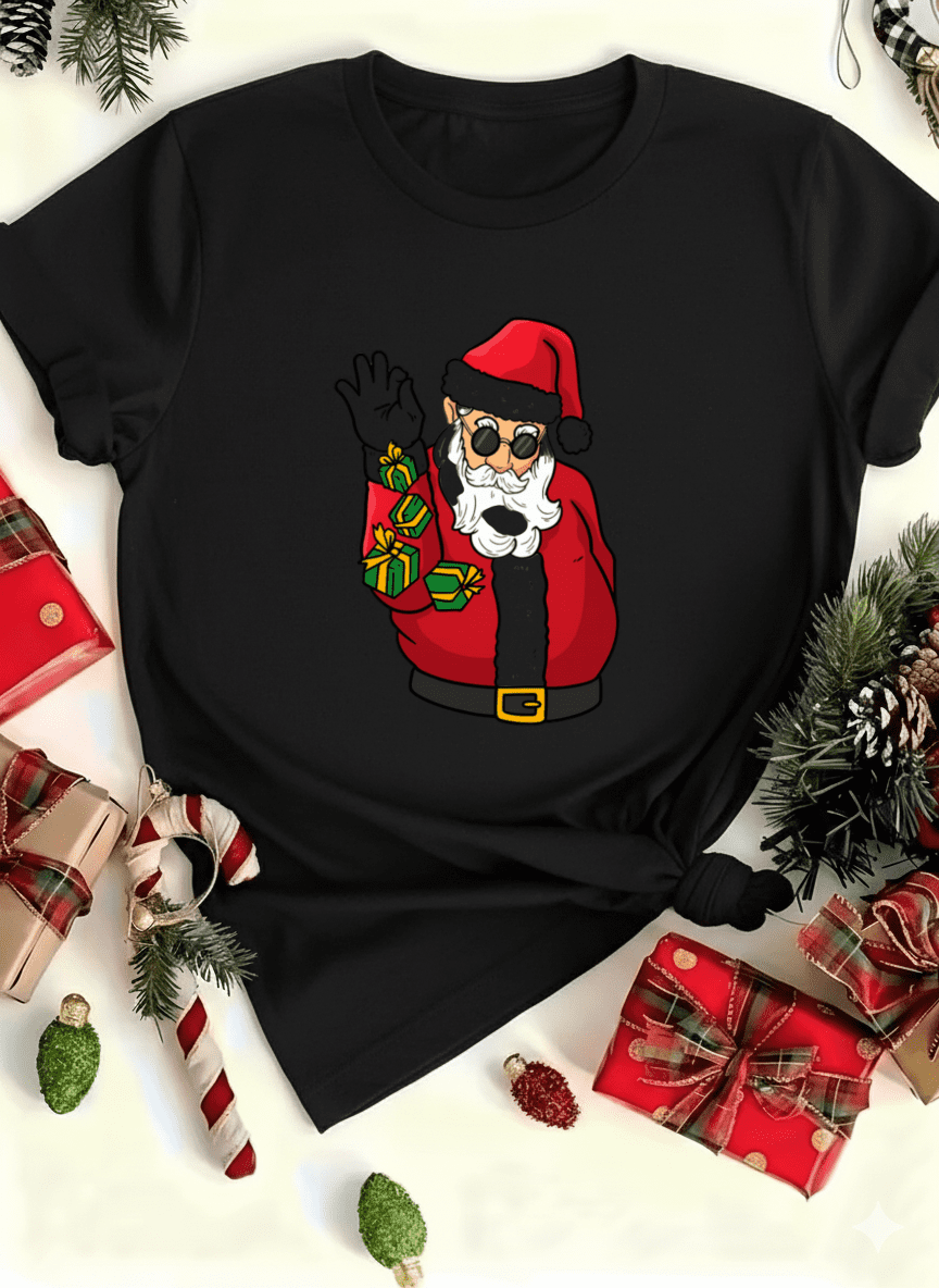Gift Toss Meme Holiday Icon Comedy Parody Winter Humor Unisex T-Shirt ...