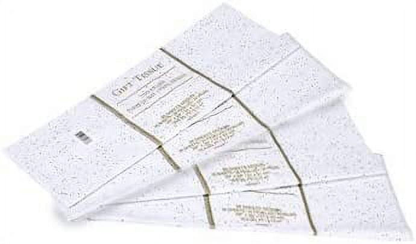 Gift Wrap Bag Tissue Paper White Foil Sequin Sparkle 40 Sheets 20 x ...