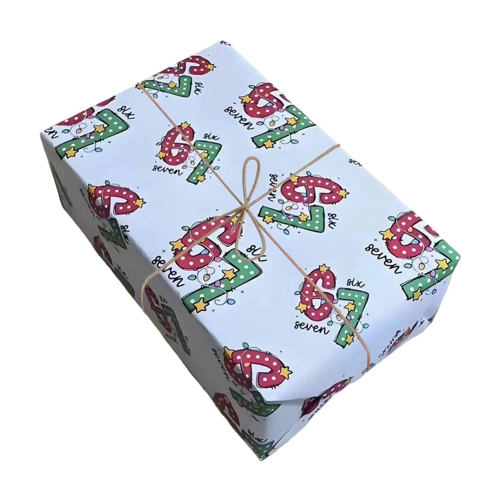 Gift Wrap Sheet Wrapping Paper Christmas Present Soft Touch Paper for ...
