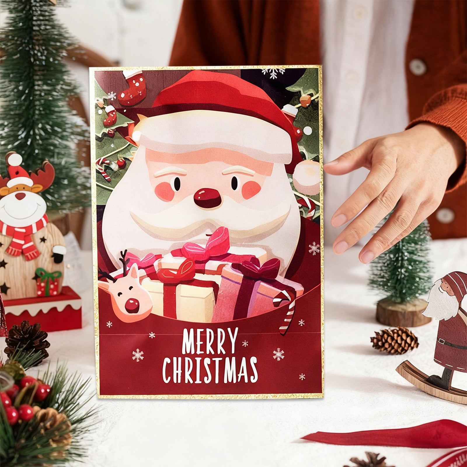 Gift Wrapping Paper,Christmas Box And Earth Cover Large Packaging Box ...