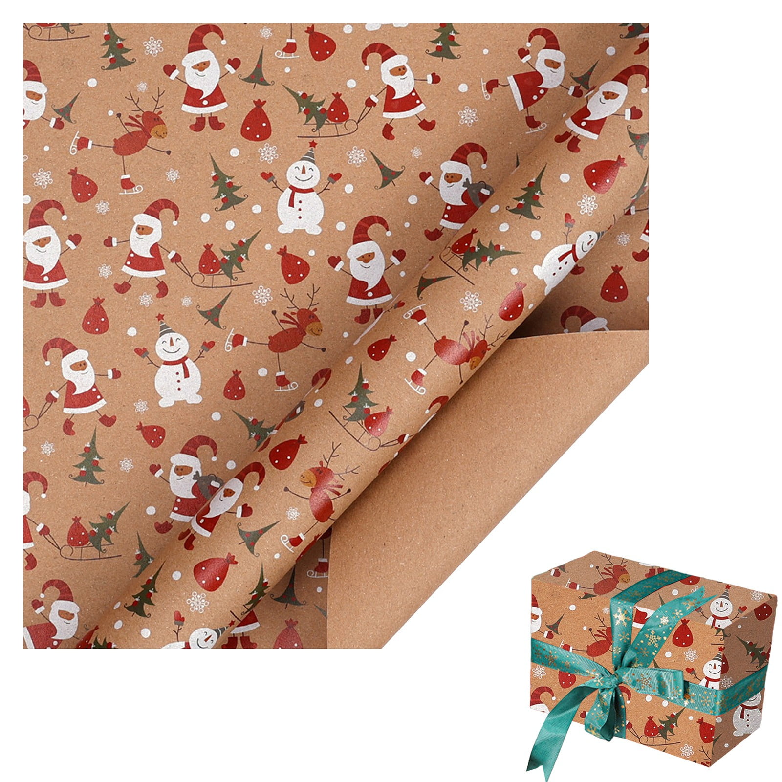 Gift Wrapping Paper,Craft Paper Wrapping Paper Holiday Decoration ...