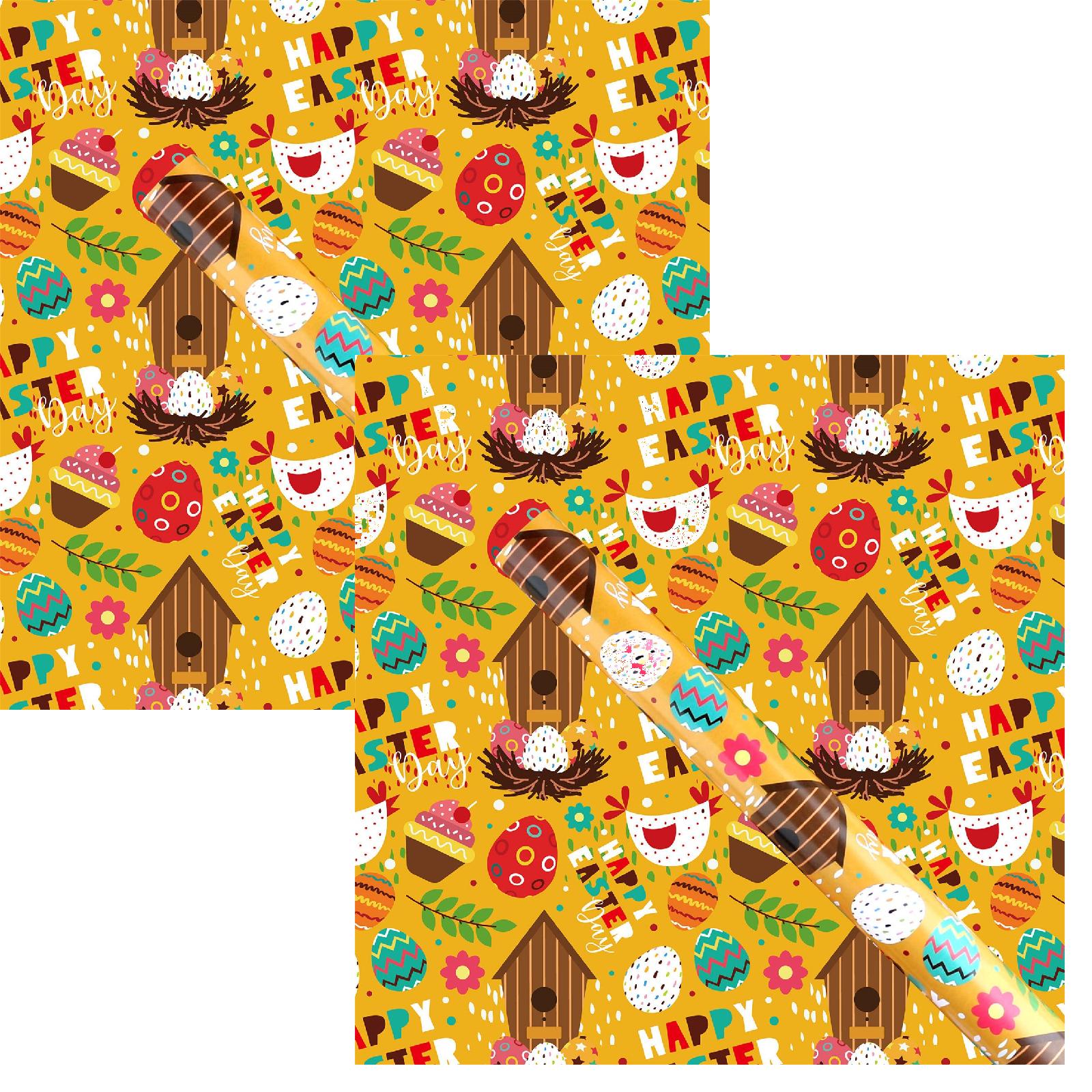 Gift Wrapping Paper Rolls,Easter Gift Wrapping Paper Rabbit Year Gift ...