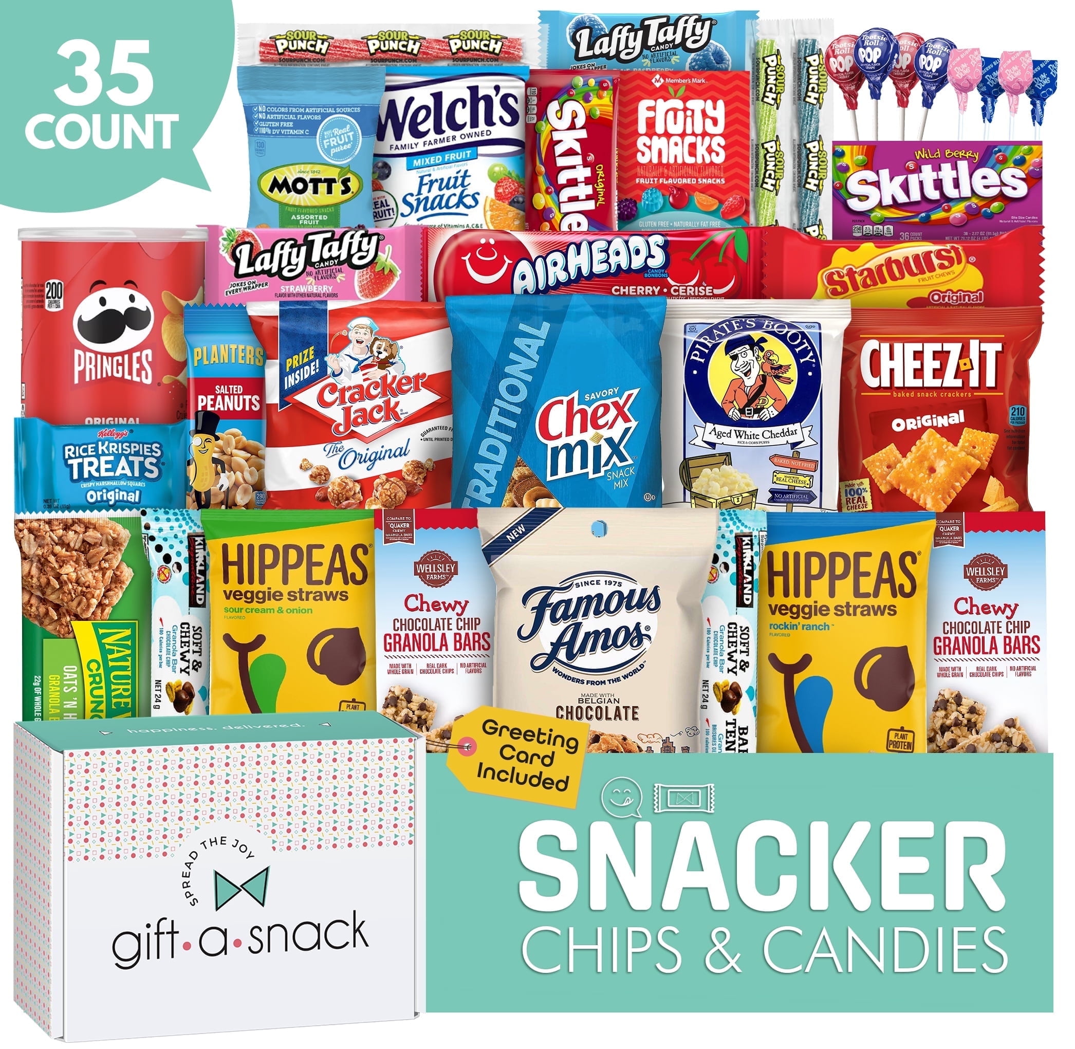 Gift a Snack Spread the Joy Granola Snack Pack, Assorted College Care ...