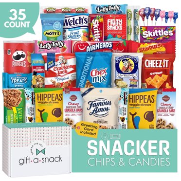 Healthy Snack Box - Tasty, Nutrient-Rich Variety, 42 Count by Gift A ...