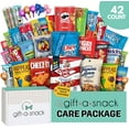 Gift a Snack Chip Variety Snack Gift Box - Snack Pack Variety Box, 42 ...