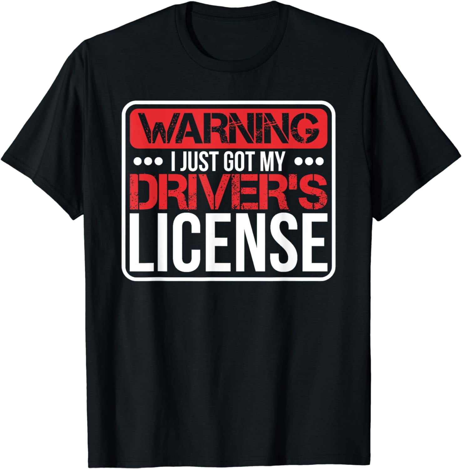 Gift driving Licence passed driving test | drivers license T-Shirt ...