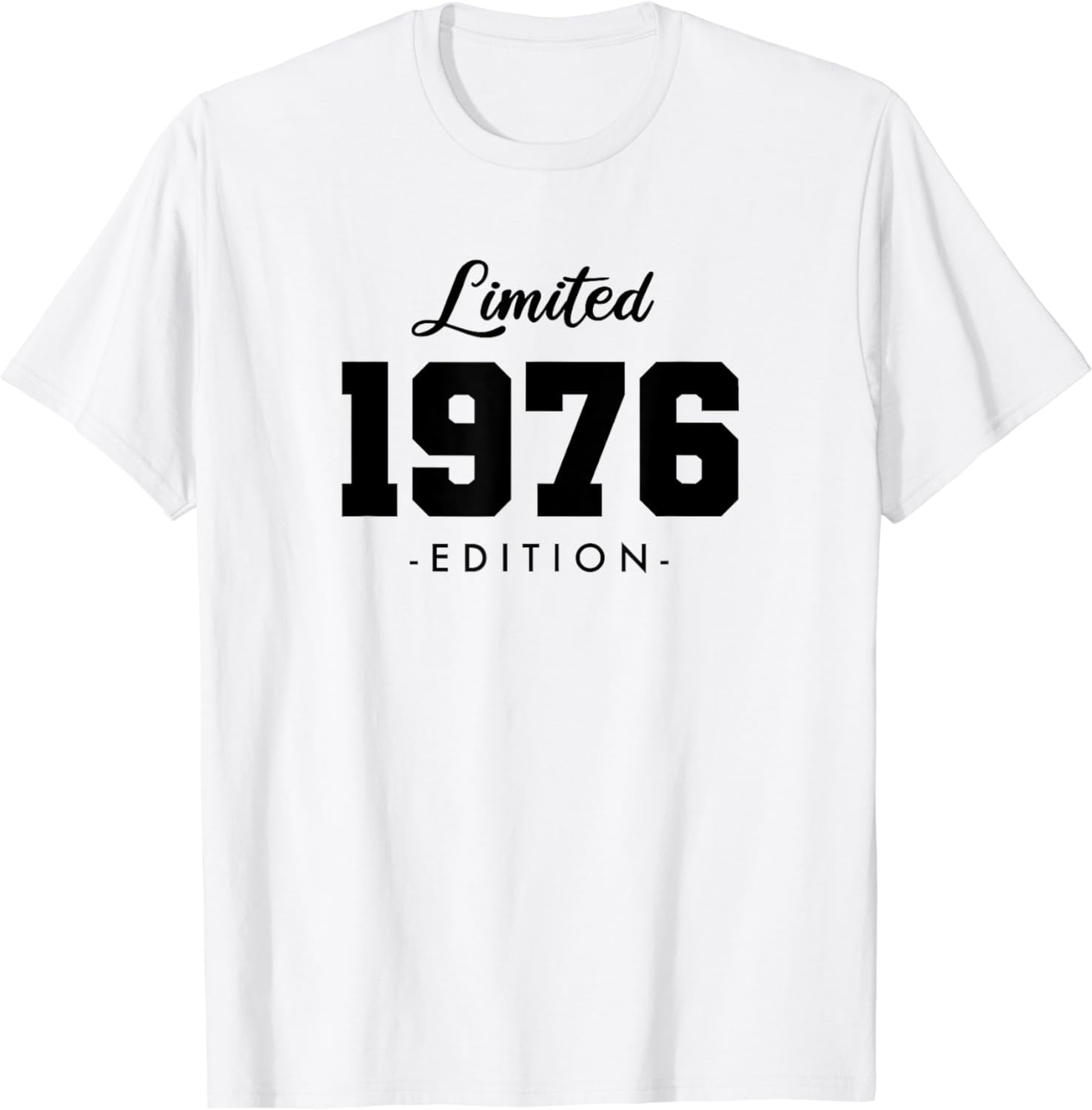 Gift for 48 Year Old 1976 Limited Edition 48th Birthday T-Shirt - Walmart.com