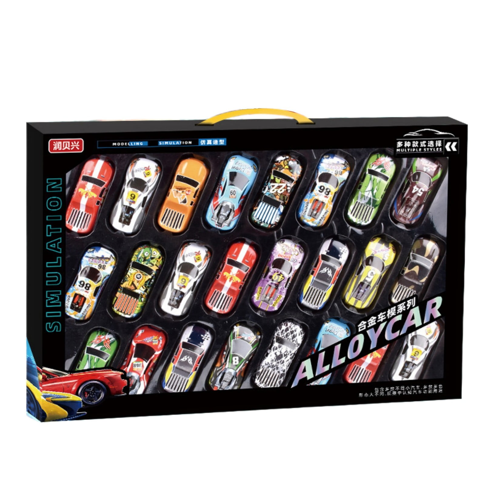 Gift for Kids Matoen Toy Cars 24 Gift Boxed Alloy Car Set Boys Toy Car ...