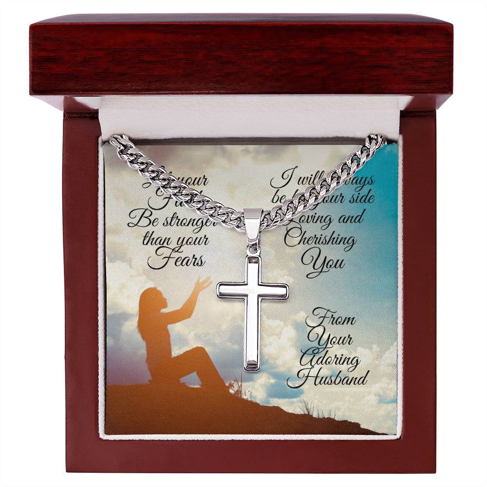 Gift for wife from adoring husband. Personalize on the back of the ...