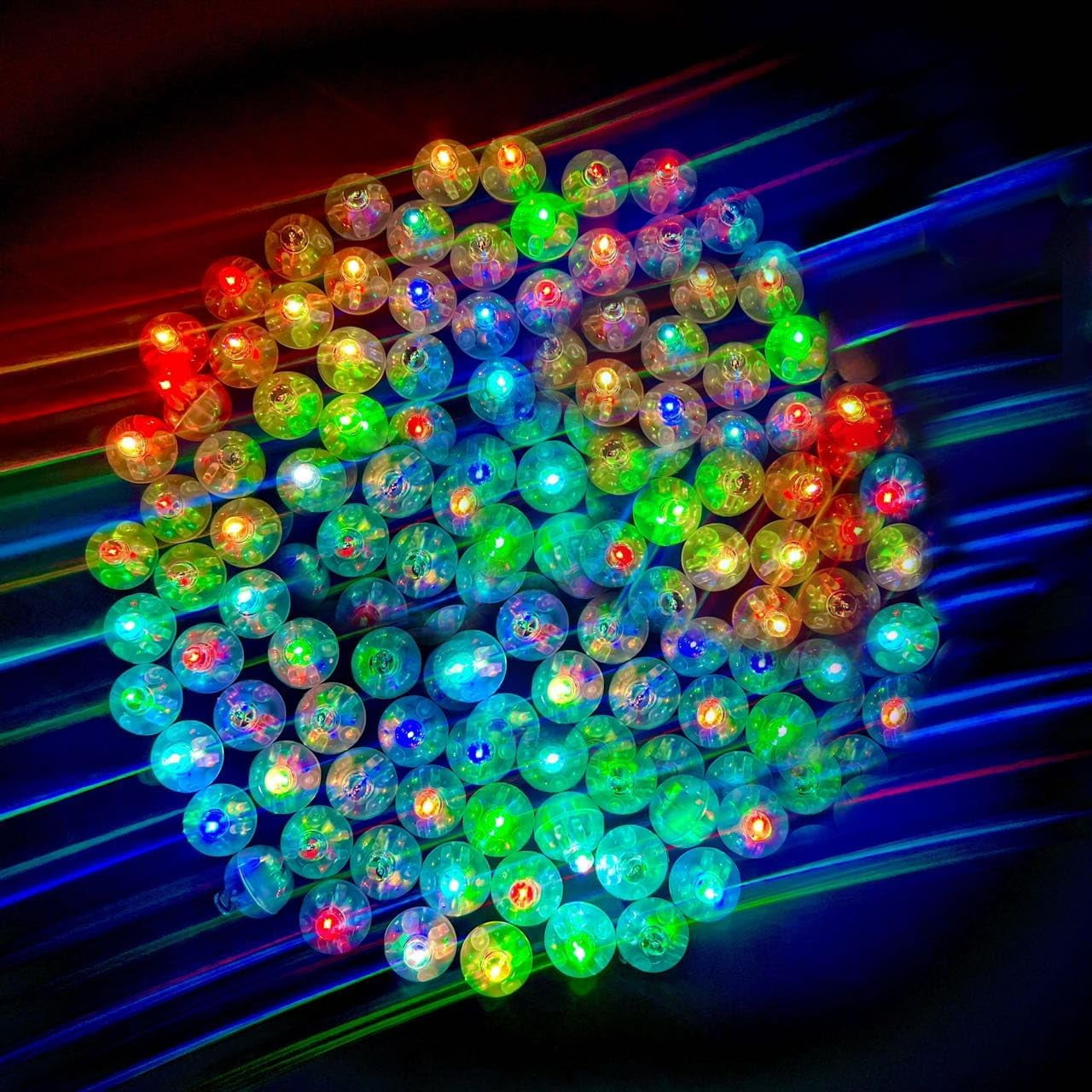 GiftExpress Mini LED Ballon Lights - 100 Pieces & 48+ Hours of Flashing ...