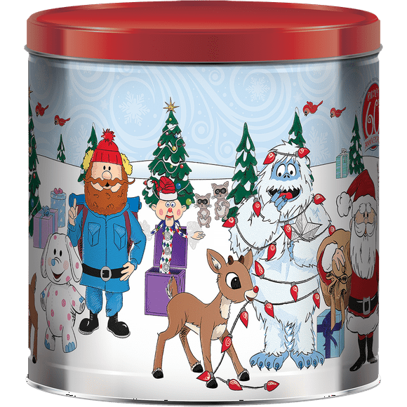 Holiday Popcorn Tins
