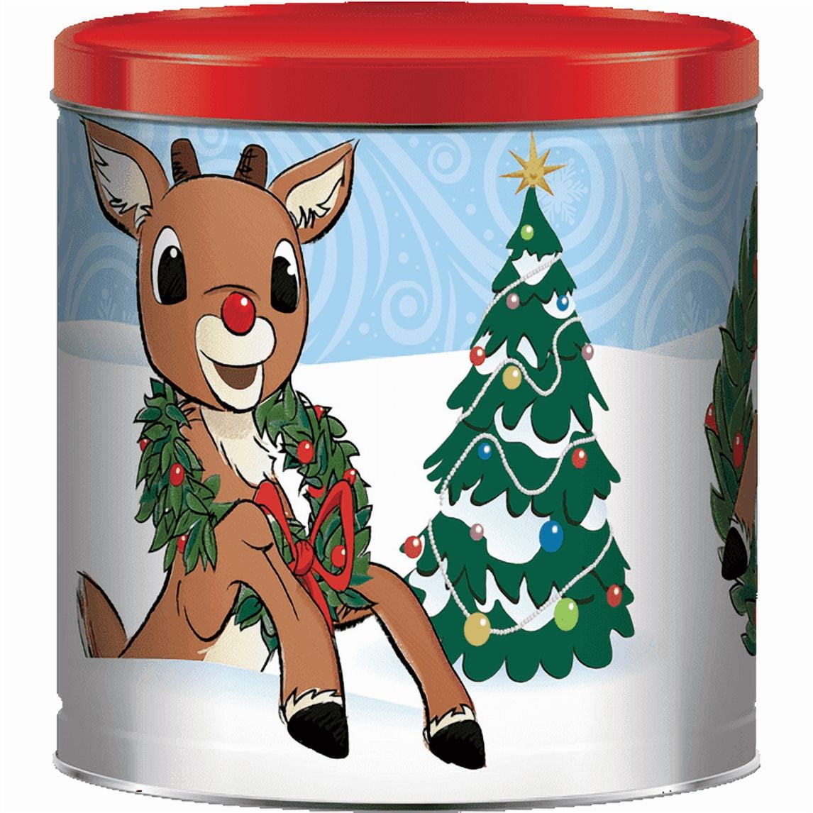 GiftPop Christmas Popcorn Tin, Rudolph The Red-Nosed Reindeer, Assorted ...