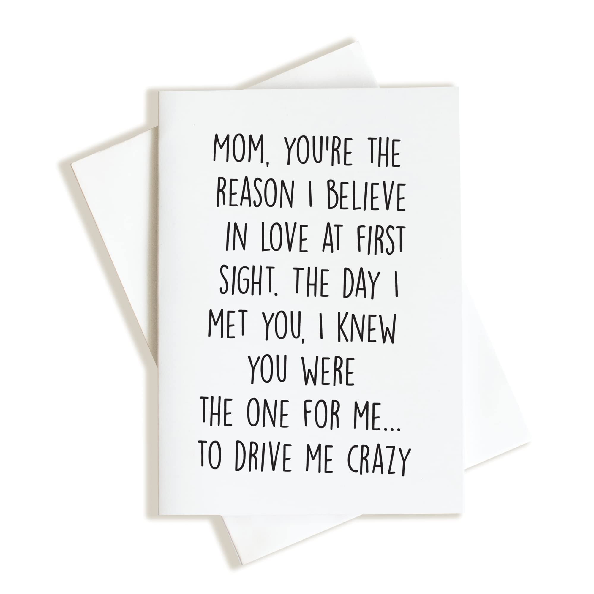 GiftS for Mom, Funny Card for Mom, You were the one for me to drive me ...