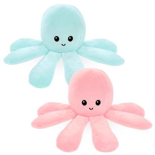 Giftable World 7 inch Itty Bitty Plush Octpus 2 Piece Set - Walmart.com