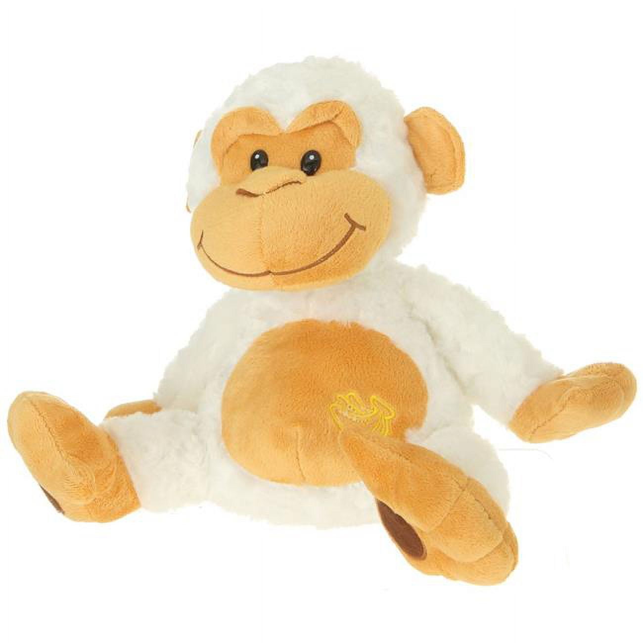 Giftable World A08065 10 in. Plush Chunky Monkey - White - Walmart.com