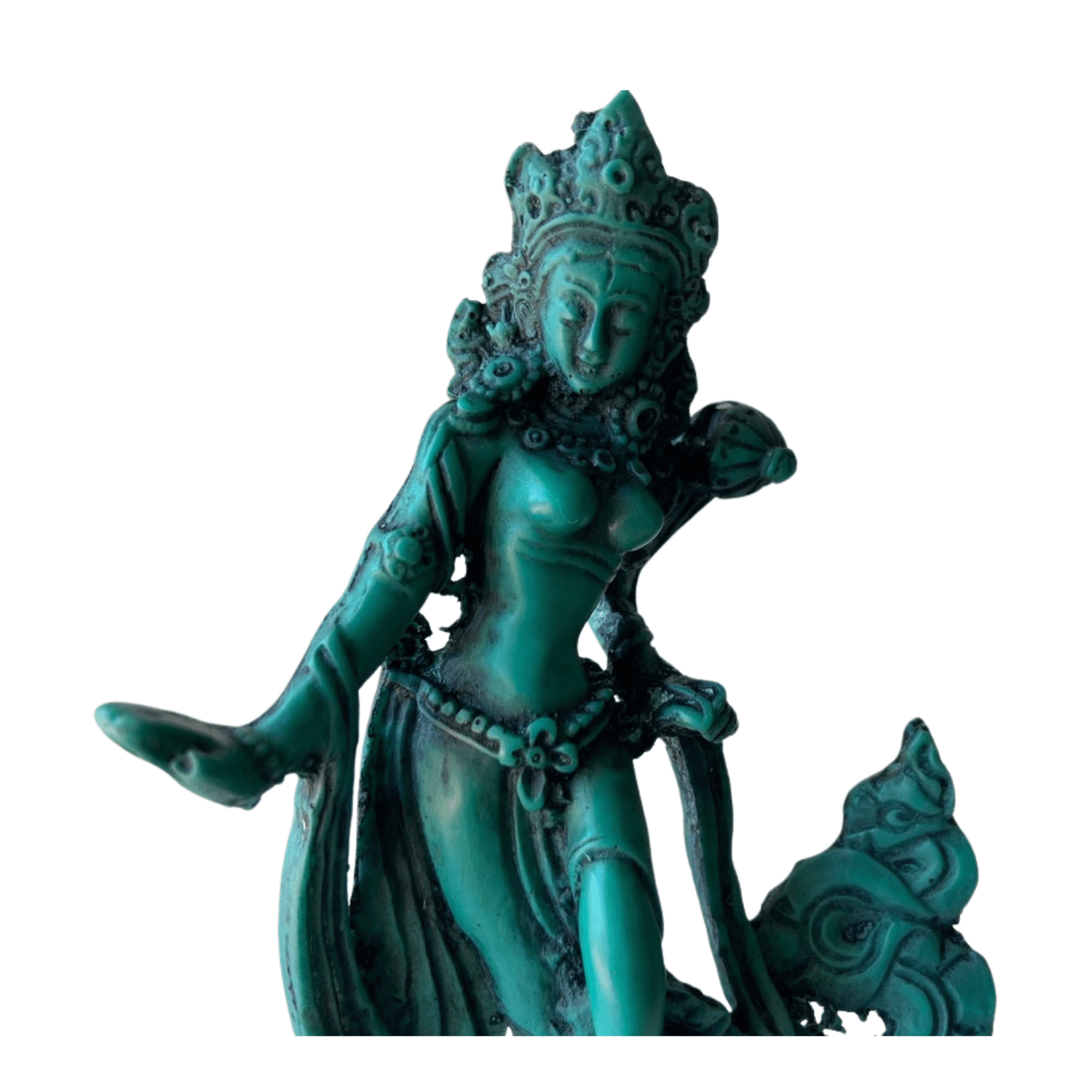 Giftboxgo Standing Green Tara Statue 5" Count 1 - Walmart.com