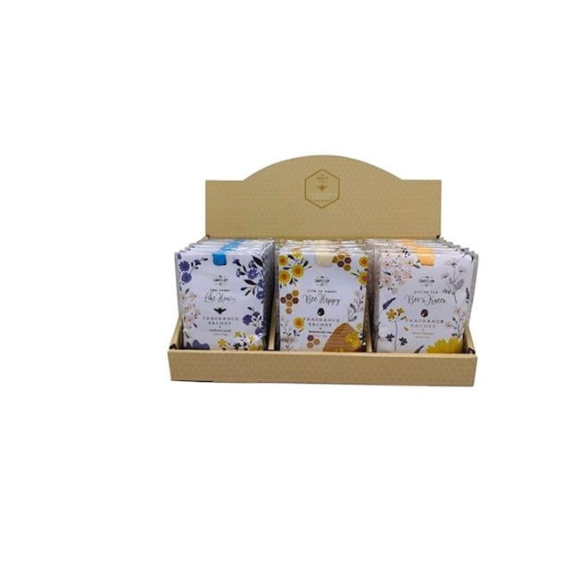 Giftcraft Scented Sachet Wild Flower Meadows with Display - Pack of 30 ...