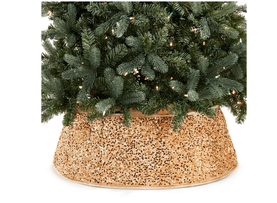 Giftcraft Sequin Tree Collar - Walmart.com